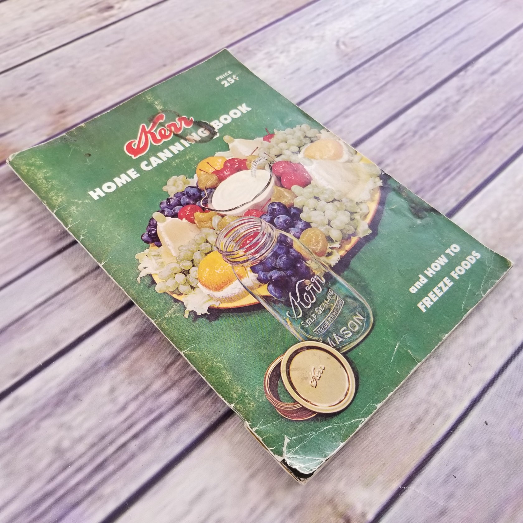 Vintage Kerr Home Canning and Freezing Cookbook Recipes 1955 Booklet G ...