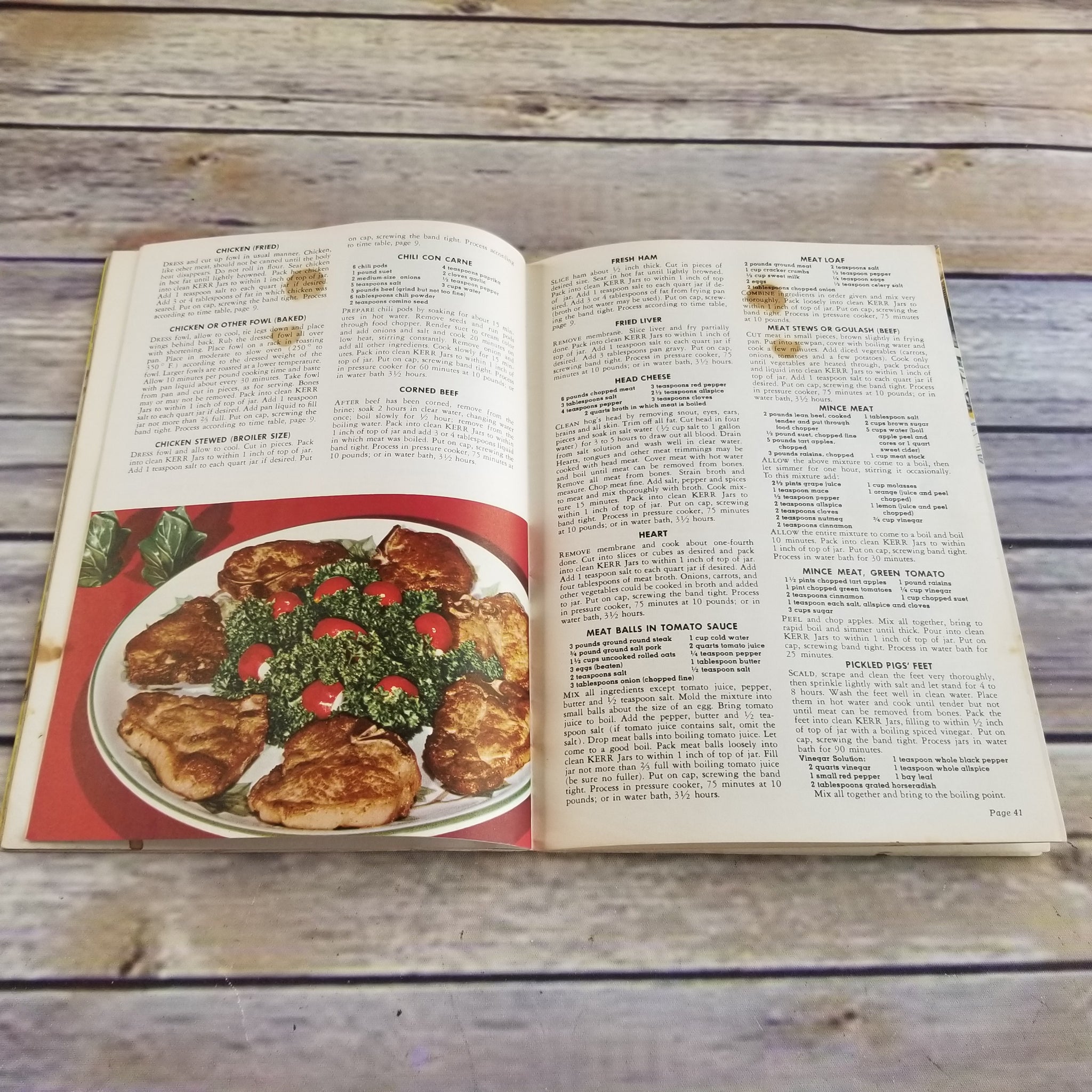 Vintage Kerr Home Canning and Freezing Cookbook Recipes 1955 Booklet G ...