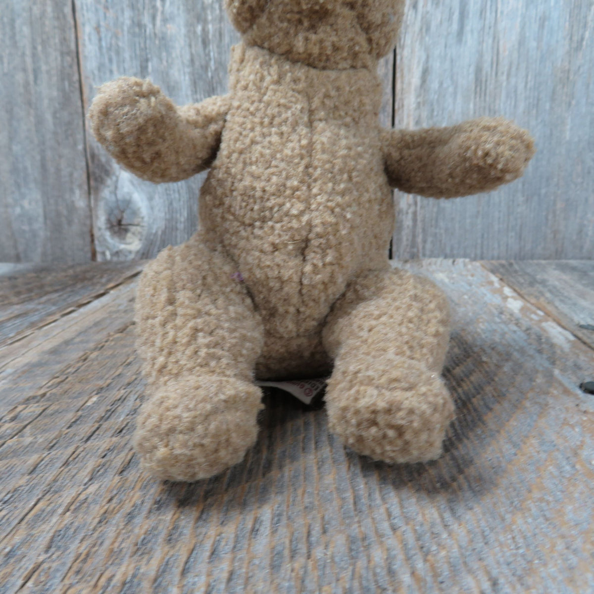 Teddy Bear Plush POCO Gund Brown Sitting Realistic Stuffed Animal– At ...