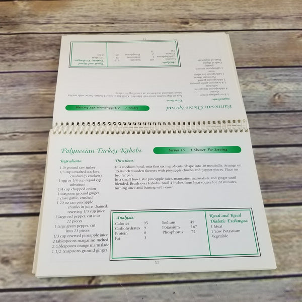 Living Well On Dialysis Cookbook For Patients & Families Kidney Founda ...