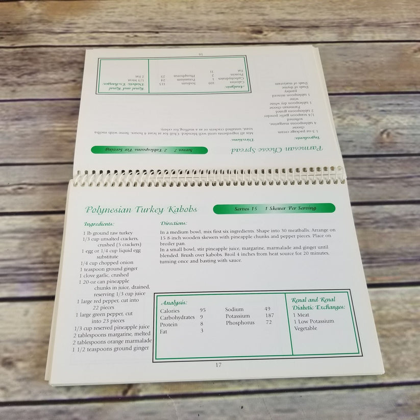 Living Well On Dialysis Cookbook For Patients & Families Kidney Founda ...