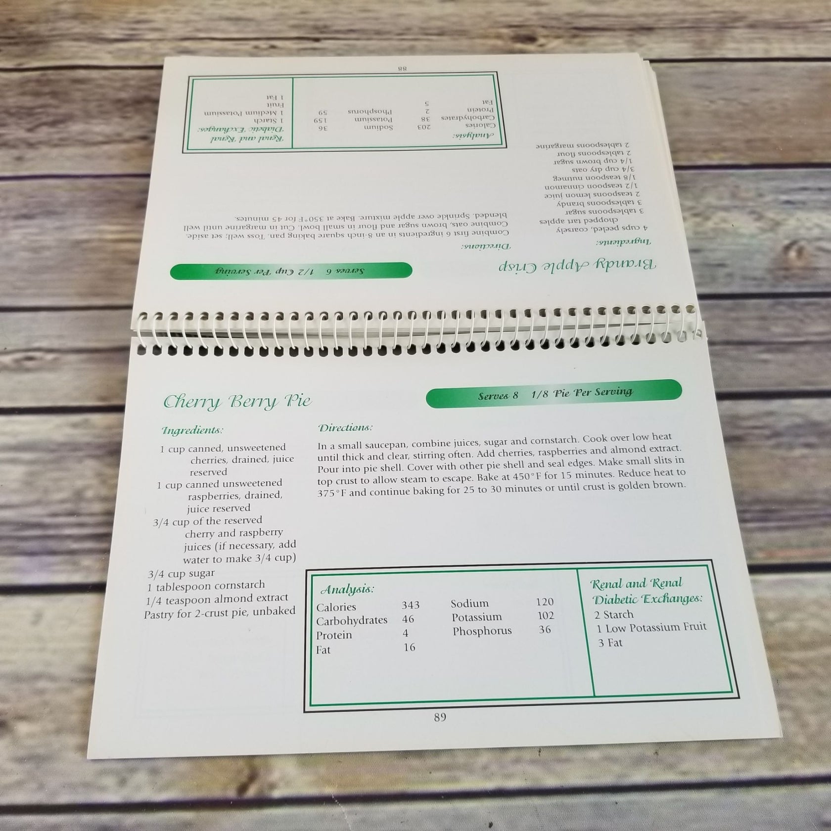Living Well On Dialysis Cookbook For Patients & Families Kidney Founda ...