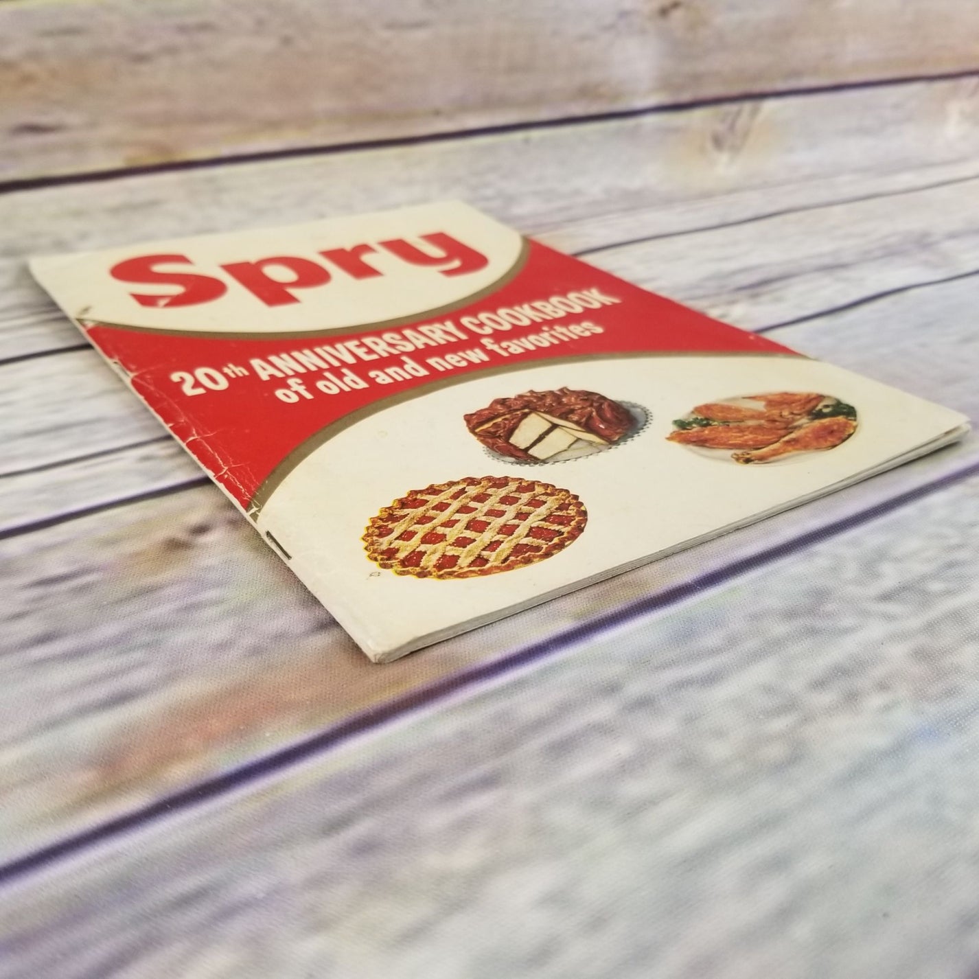 Vintage Cook Book Spry Promo 20th Anniversary Cookbook Shortening Reci ...