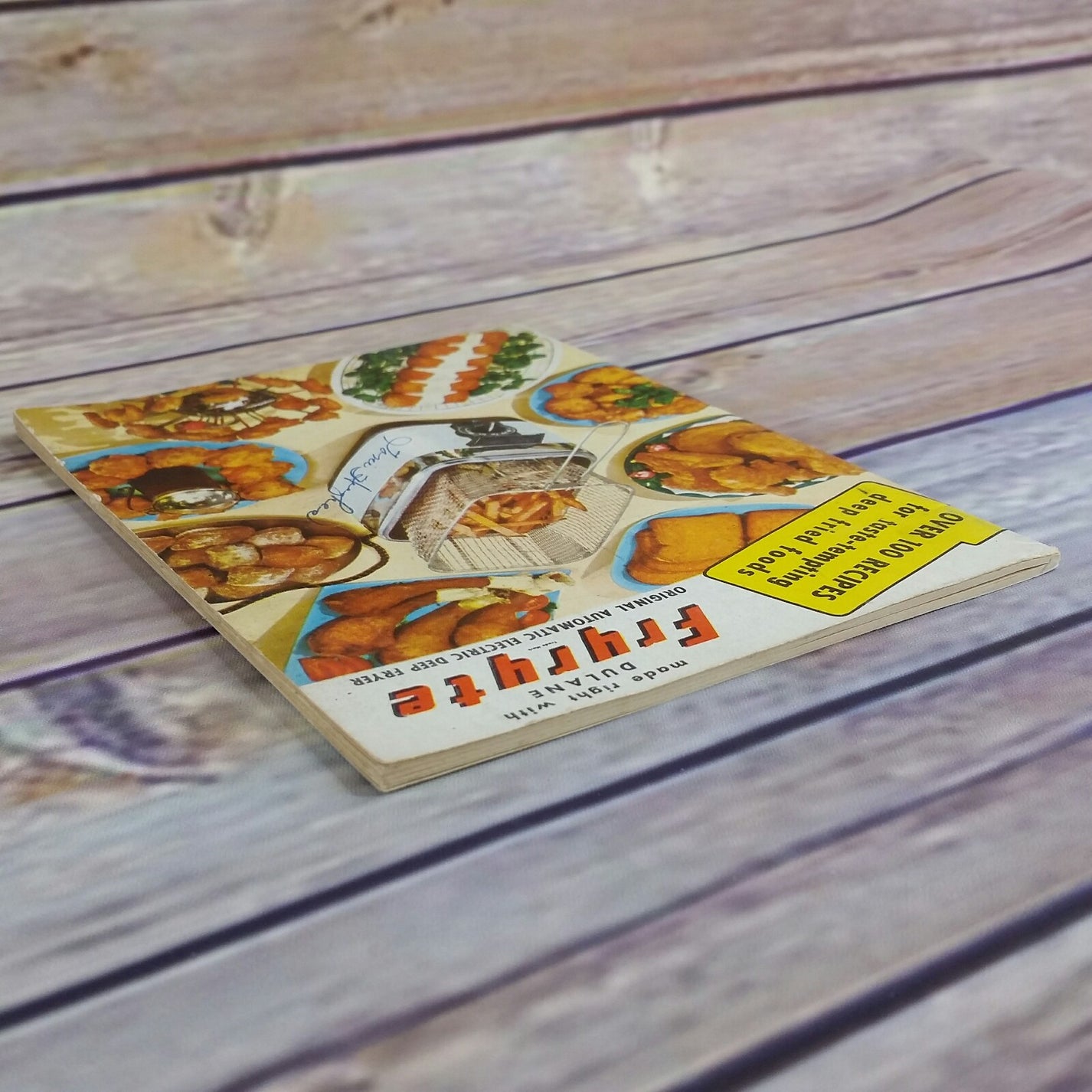 Vintage Cookbook Fryryte Deep Fryer Instructions Recipes 1950 Manual B ...