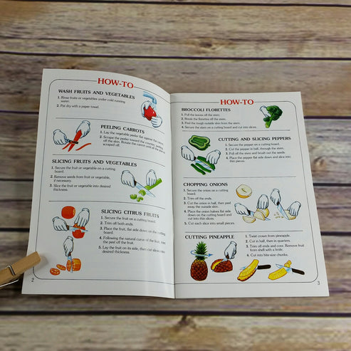 Vintage Cook Book Dole Fruit Promotional Recipes Fun with Fruits and V ...