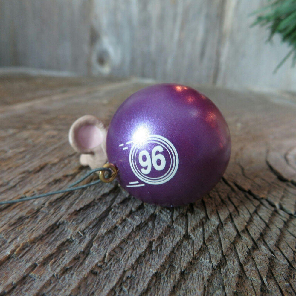 Vintage Mouse Bowling Ornament Hallmark Bowl Em Over League Christmas ...
