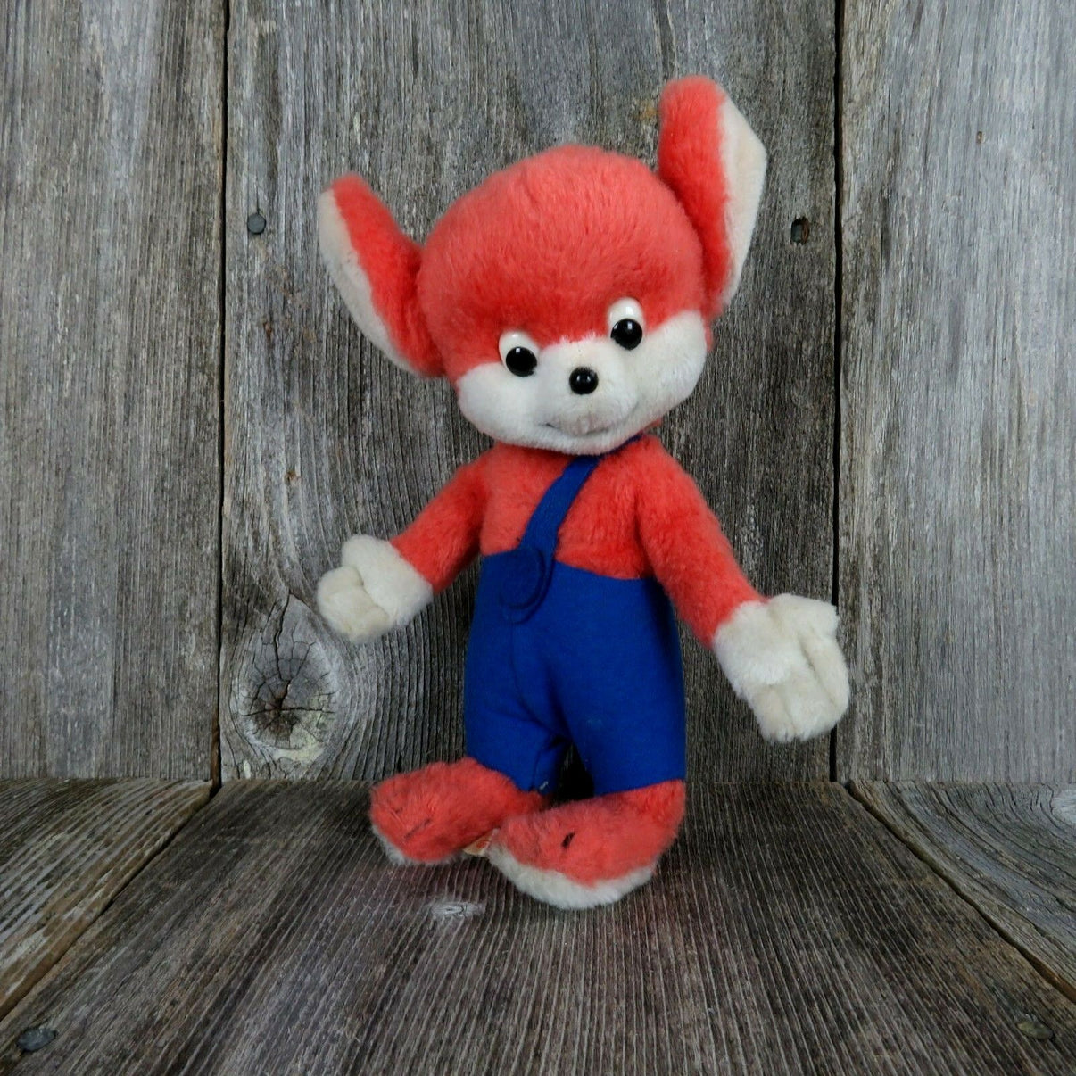 Vintage Fix Foxi Fox Plush Schuco Bigo Bello Stuffed Animal Comic Cart ...