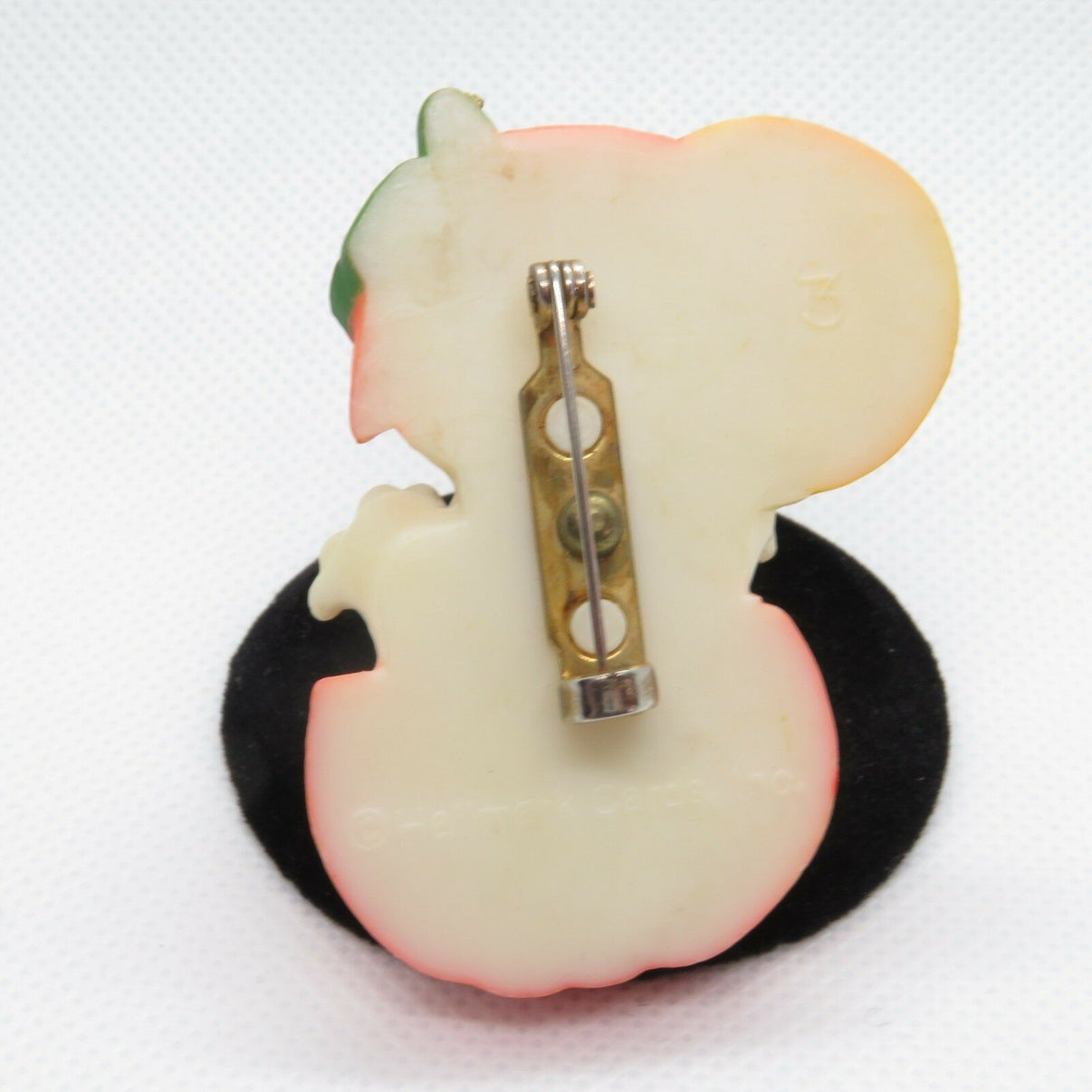 Vintage Halloween Pin Brooch Ghost Pumpkin Hallmark Plastic Holiday Bo ...