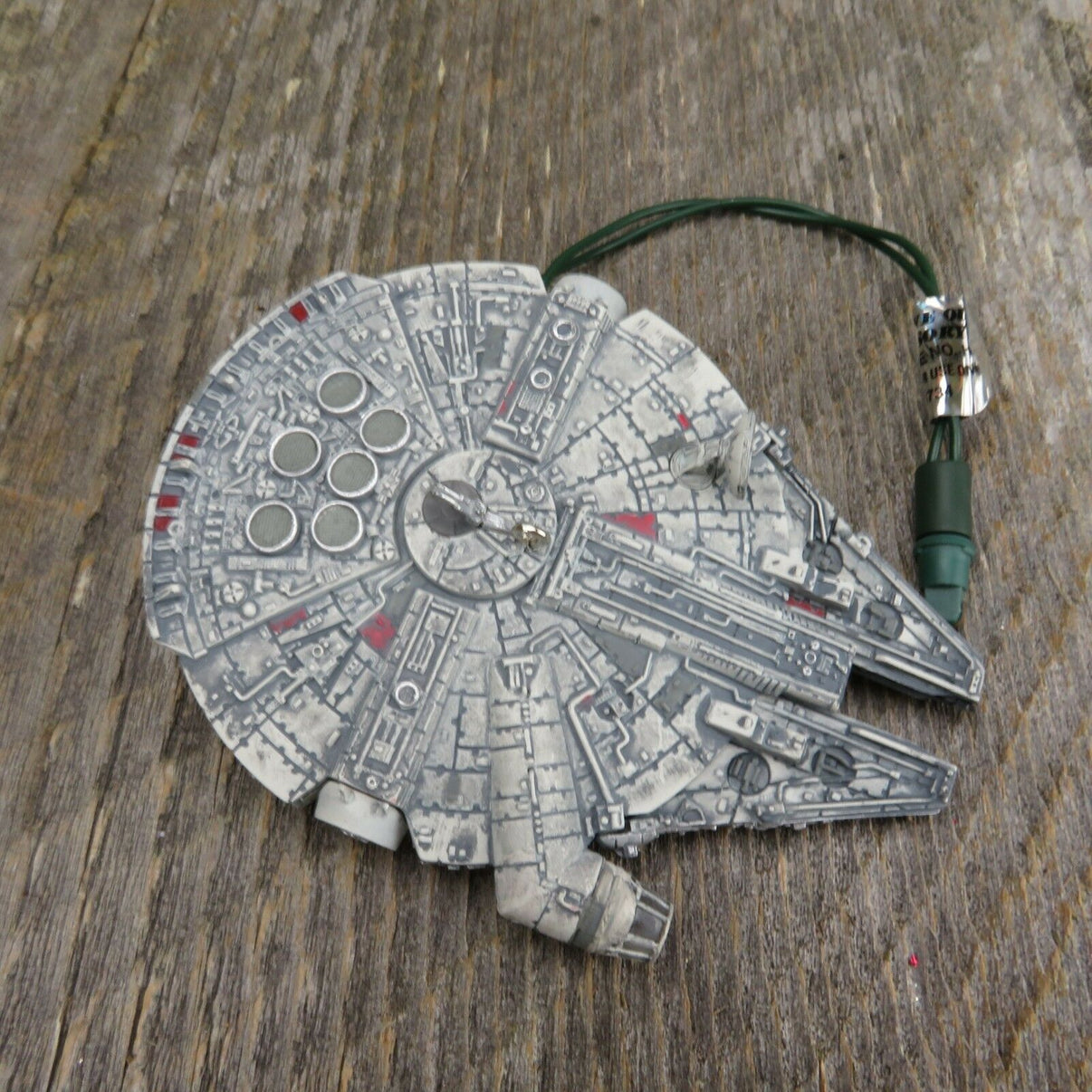 Vintage Millennium Falcon Christmas Ornament Star Wars Han Solo Hallma ...
