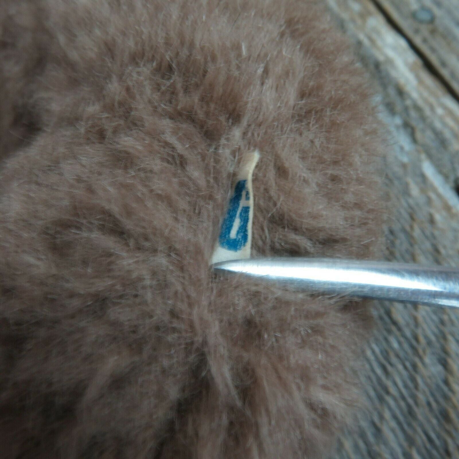 Vintage Bunny Rabbit Plush Gund Easter Stuffed Animal Brown Gray Sprin ...