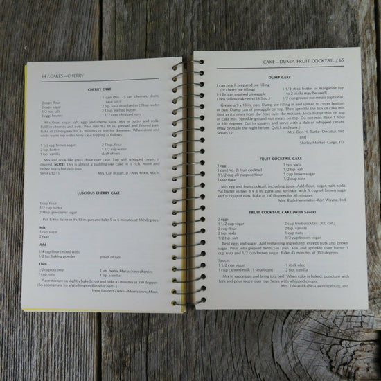 Vintage Valparaiso Indiana Cookbook The Guild Cookbook University 1974 ...