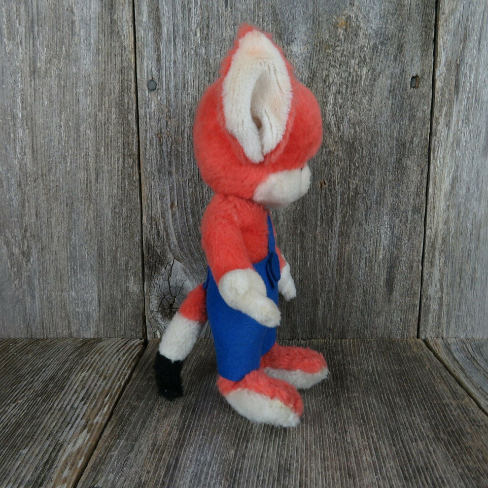 Vintage Fix Foxi Fox Plush Schuco Bigo Bello Stuffed Animal Comic Cart ...