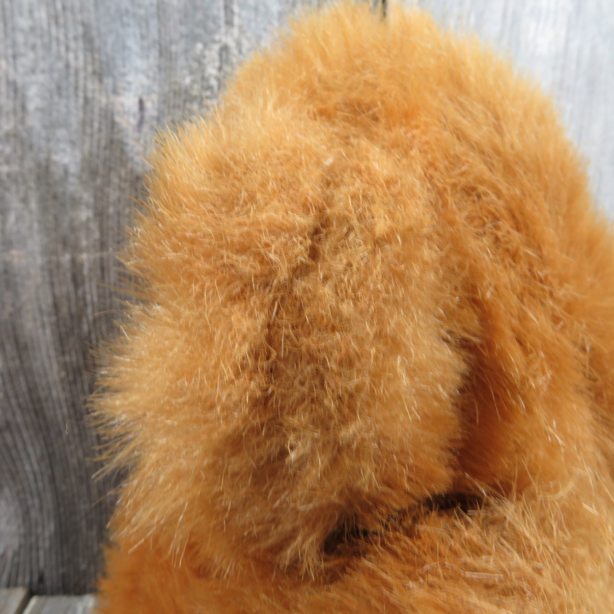 Vintage Teddy Bear Plush Fuzzy Stuffed Animal Red Newman Import Compan ...