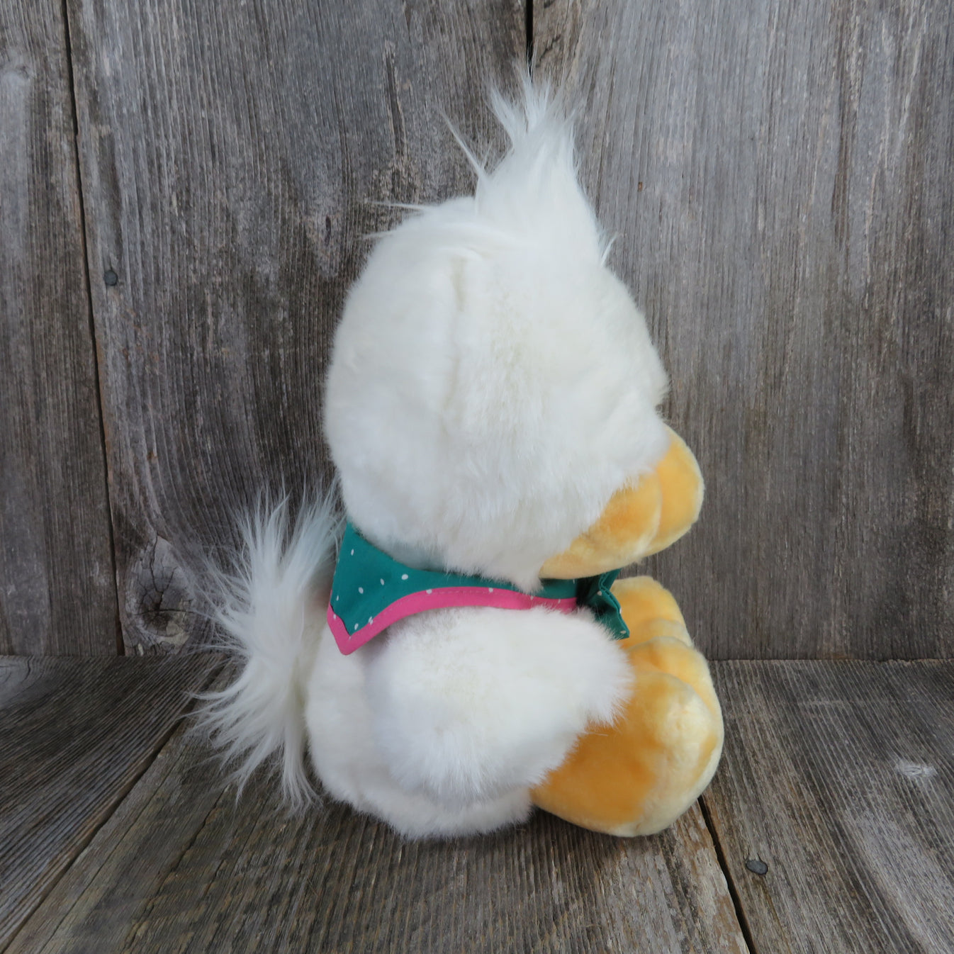 Vintage Duck Plush Mattel Emotions Sailor Suit Girl Green Pink Yellow ...