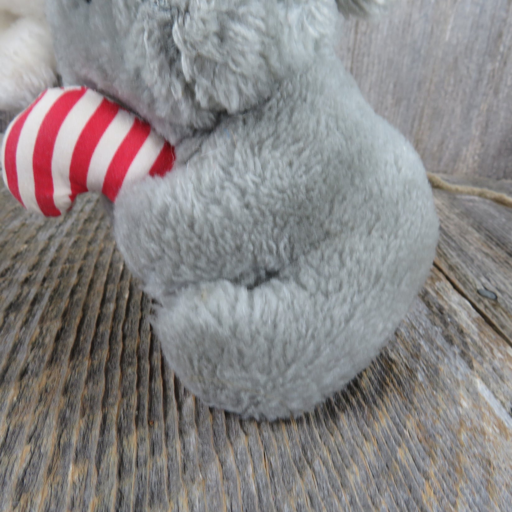 Vintage Mouse Christmas Plush Stuffed Dakin Fun Farm Animal 1982 Doll ...