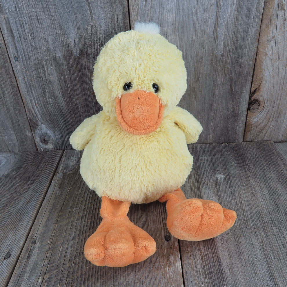 Vintage Duck Duckling Plush Chick Chicken Stuffed Animal Easter Yellow ...