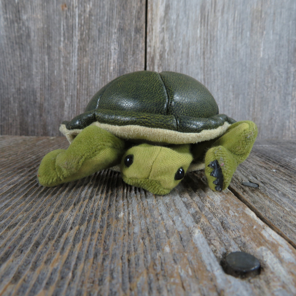 Turtle Puppet Plush Tortoise Finger Hand Folkmanis Stuffed Animal Pupp ...