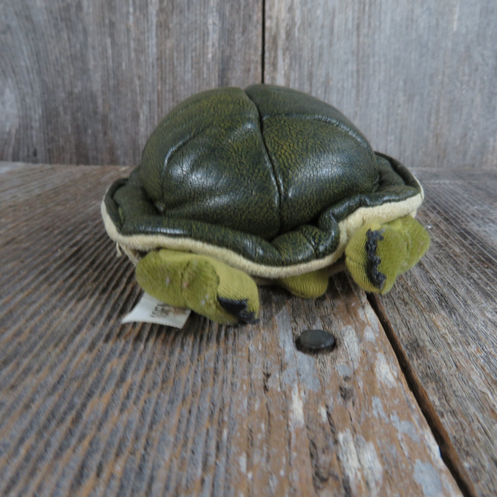 Turtle Puppet Plush Tortoise Finger Hand Folkmanis Stuffed Animal Pupp ...