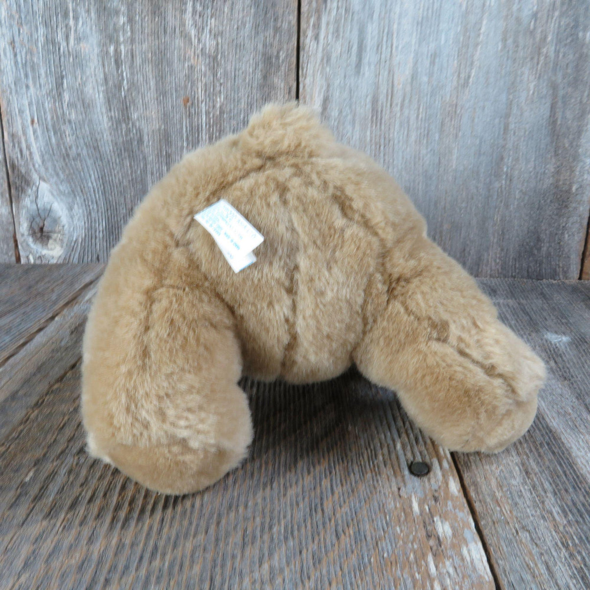 Vintage Teddy Bear Plush Small Brown Kay Bee Soft Nose Lemonwood – At ...
